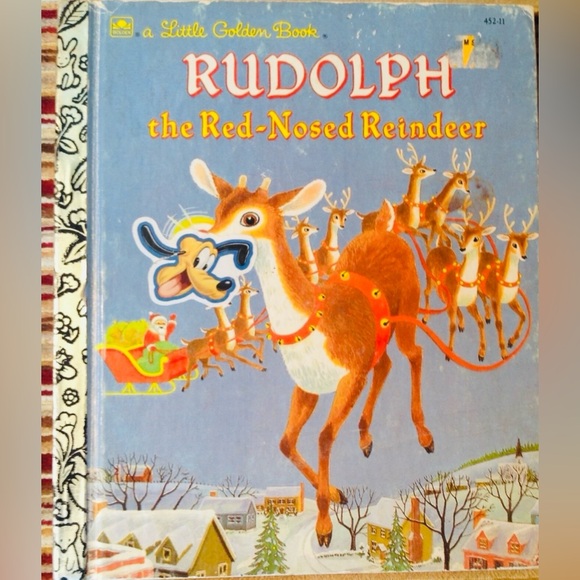 Little Golden Book | Toys | Little Golden Book Rudolph The Rednosed ...
